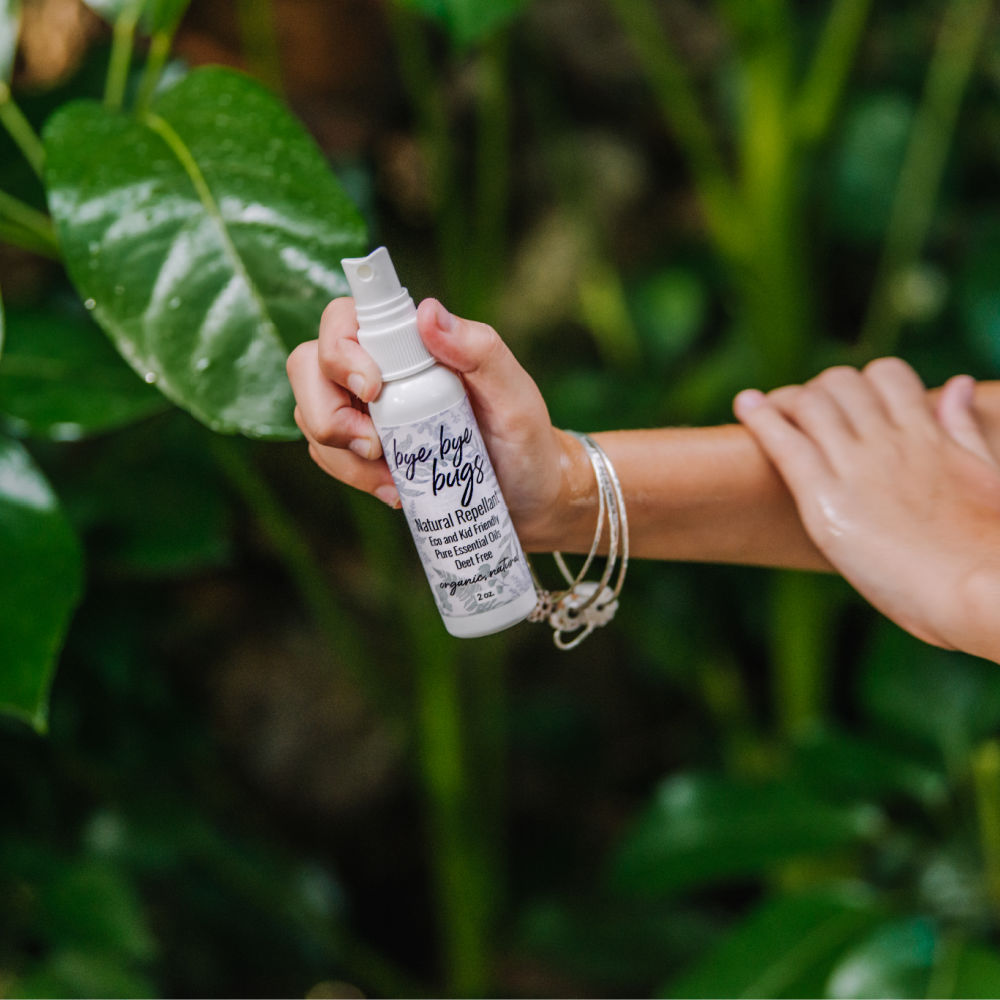 Bye Bye Bugs Natural Bug Repellent – 4 oz, Eco-Friendly and Safe for t – Lanikai Bath and Body